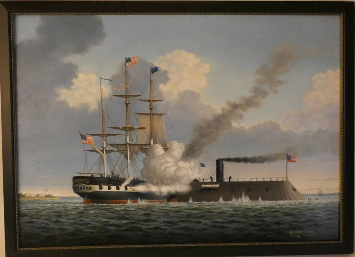 GRAHAM FLIGHT CIVIL WAR PAINTING (#0097) on Oct 10, 2021 | Americana ...