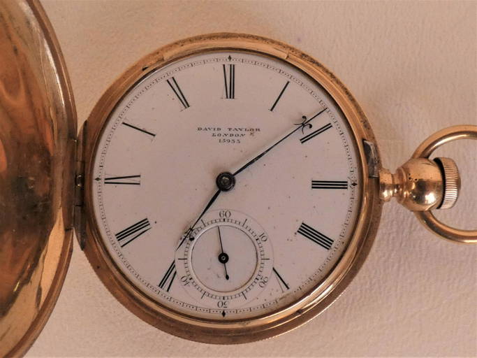 Taylor 18k Gold London Pocket Watch