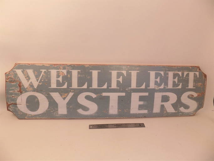Vintage Wellfleet Oysters Sign