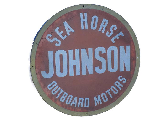 Johnson Outboard Motors Sign