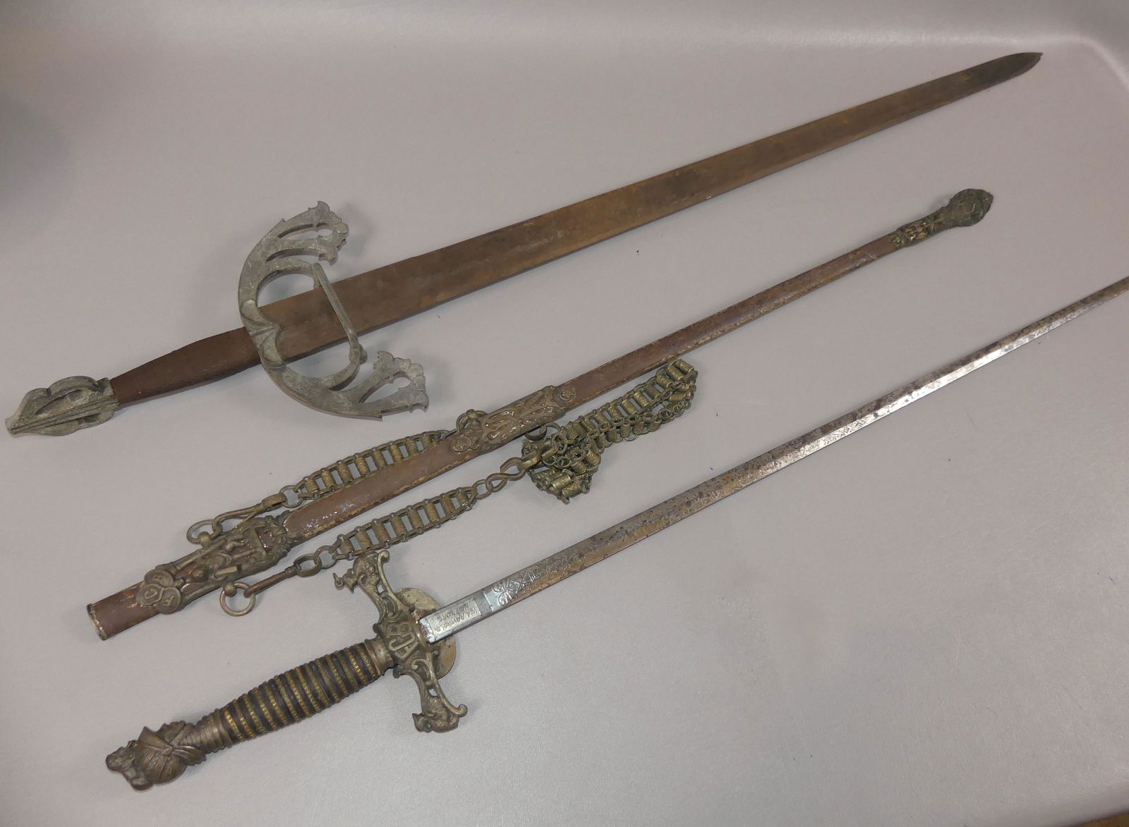 MASONIC & VIKING SWORD (#0375) on Jul 10, 2022 | Americana Auctions in MA