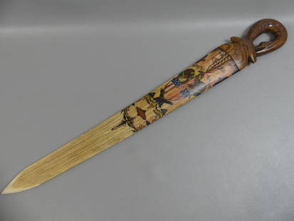 Antique Swordfish Bill Sword