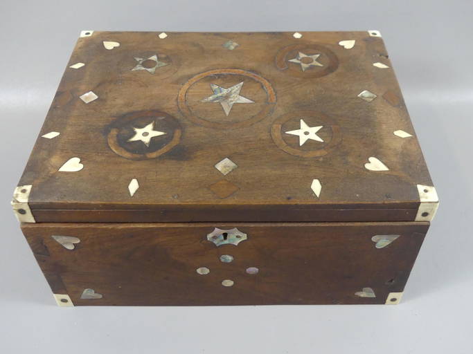 SAILOR MADE BONE INLAID BOX - Oct 02, 2022 | Americana Auctions in MA