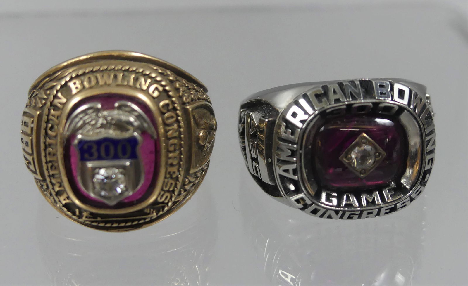 2 PERFECT GAME BOWLING RINGS - Jan 15, 2023 | Americana Auctions in MA