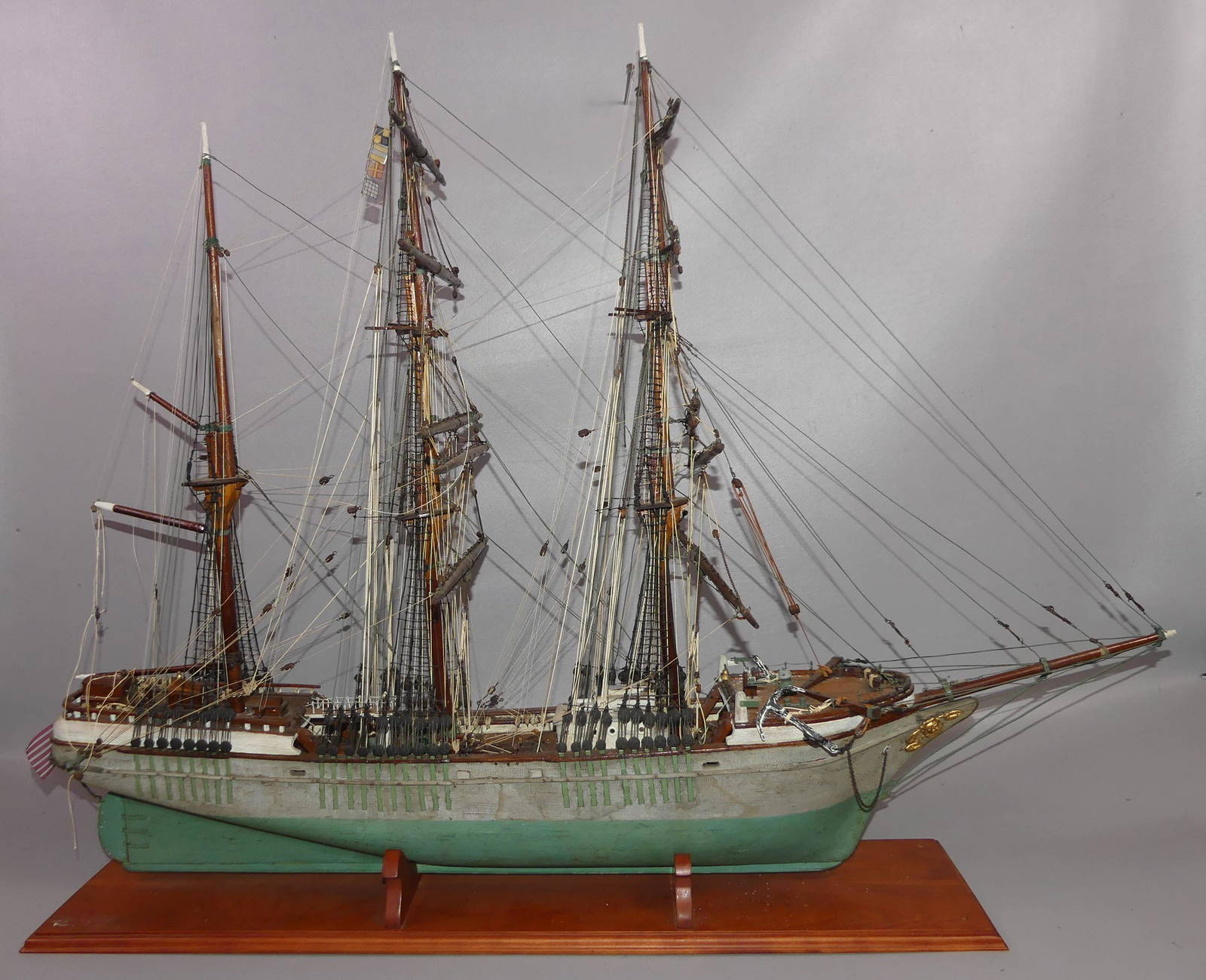 Old Ship Model - Snowden Boston - Mar 26, 2023 | Americana Auctions In Ma
