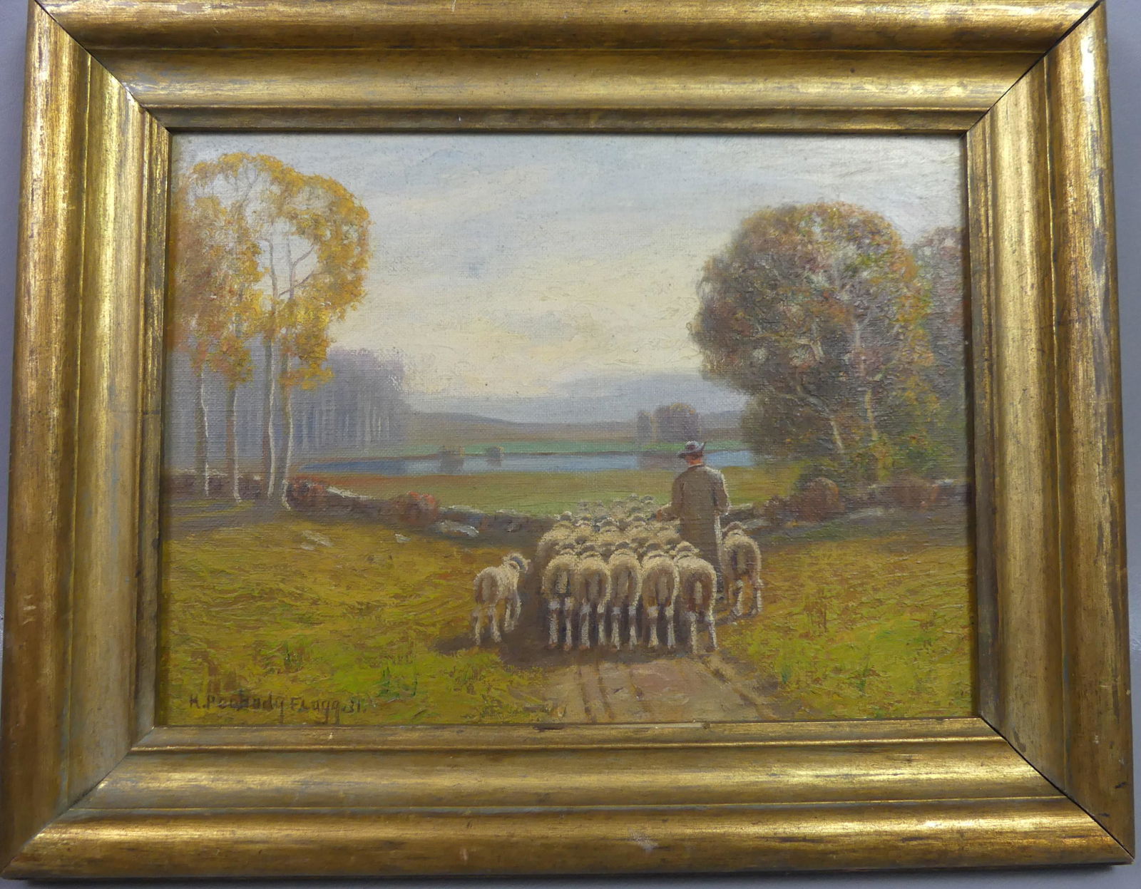 H. PEABODY FLAGG PAINTING - Mar 26, 2023 | Americana Auctions in MA