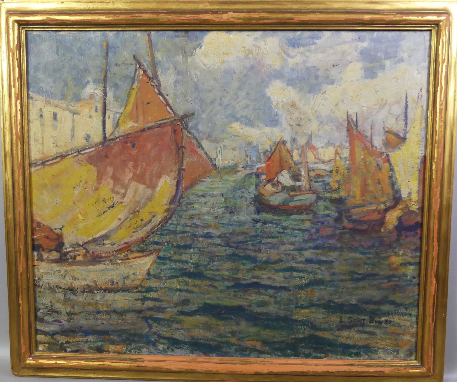 L. Scott Bower - Venice Painting Auction