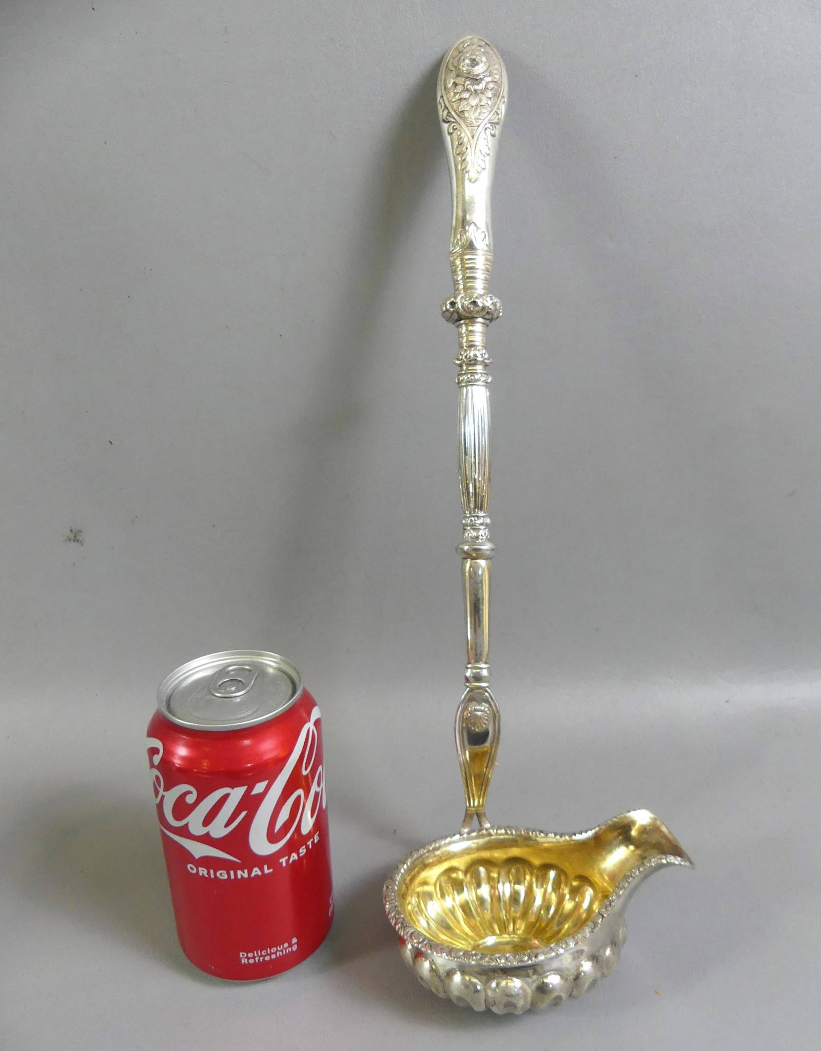 Huge Sterling Silver Ladle Auction