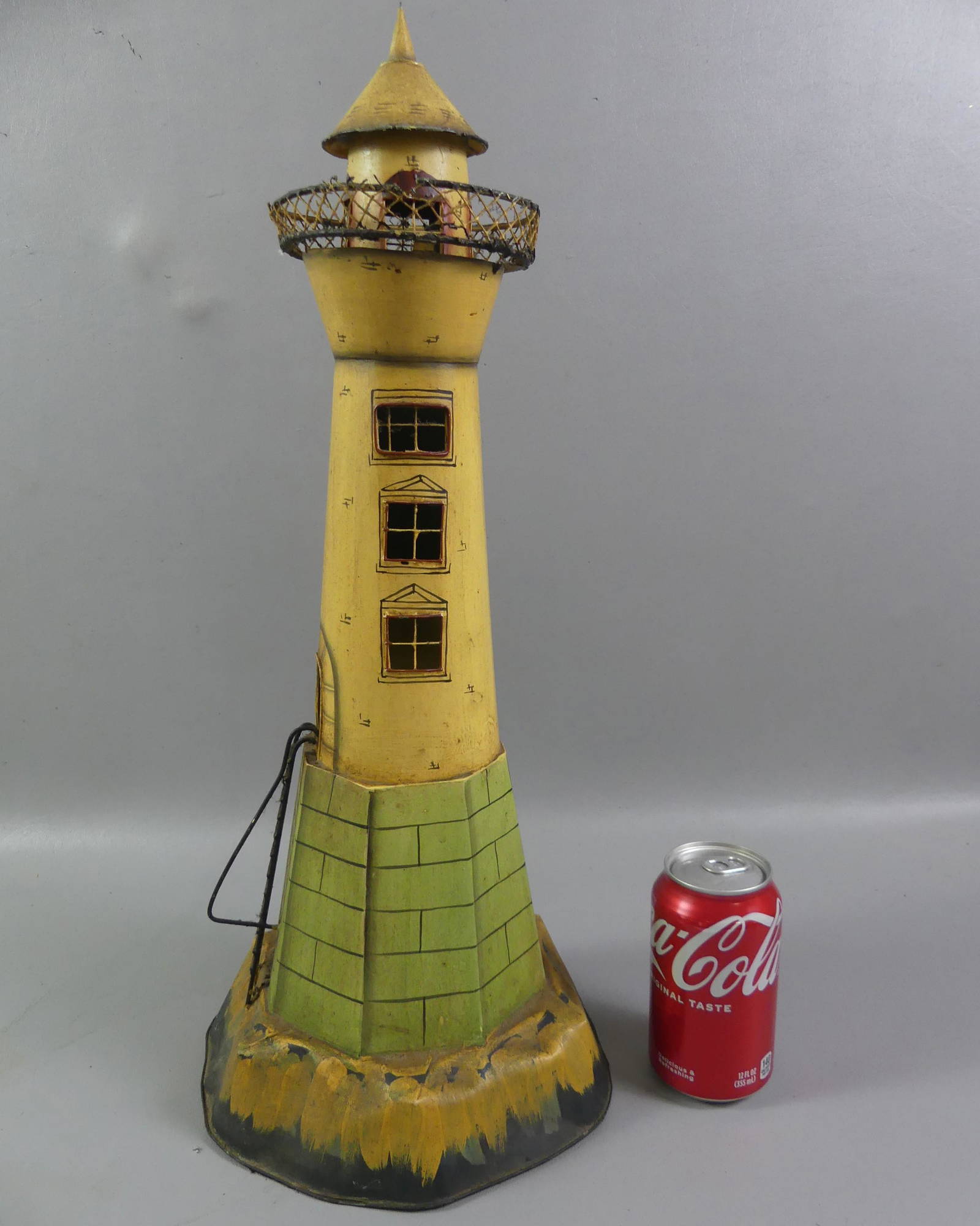 Antique Tin Lighthouse Auction