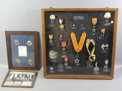 Lot Of Old Medals