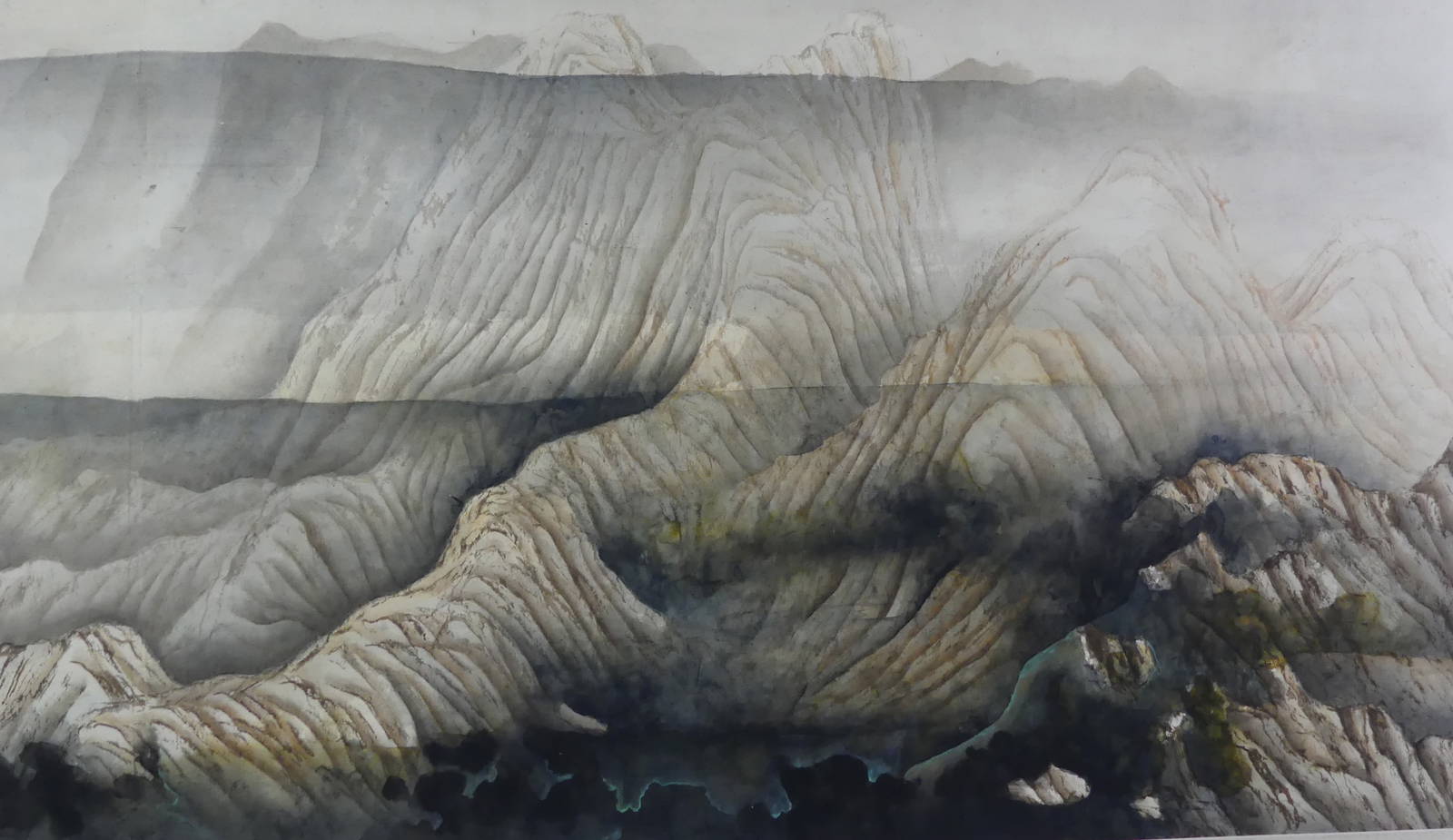 Chinese Watercolor Painting - Henry Wo Yue Kee Auction