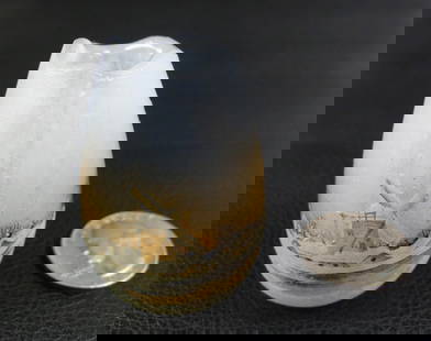 Daum Nancy Vase, Signed Auction