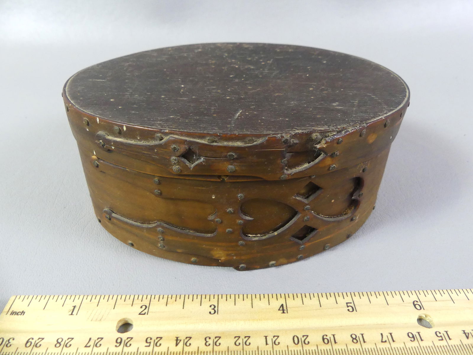 Nantucket Baleen Box W/history Auction