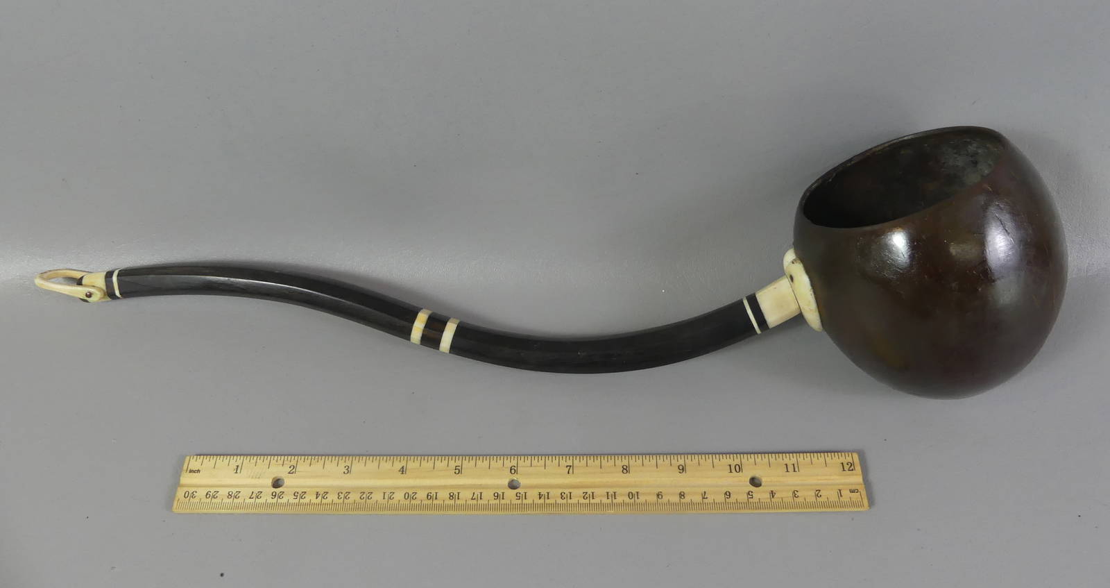 Large Coconut Rum Dipper - Heart Auction