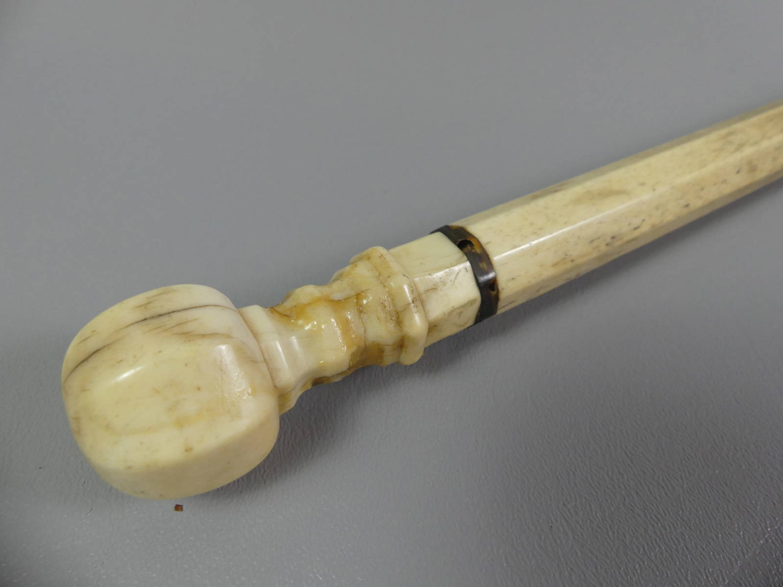 Whale Bone Cane Auction