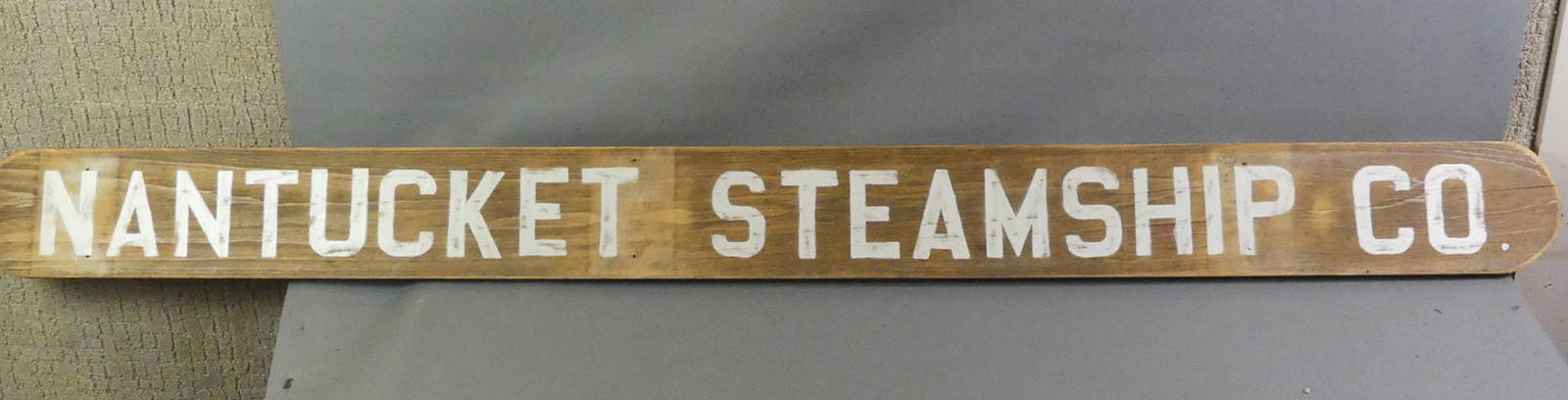 Nantucket Steamship Sign - Jul 20, 2025 | Americana Auctions In Ma