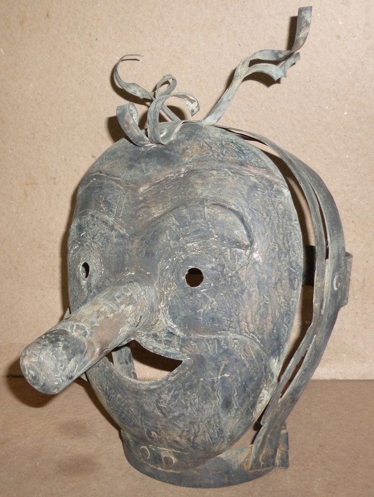 RARE BRANK SCOLDS BRIDLE SHAME MASK STEEL TORTURE