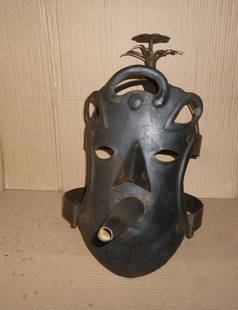 Old Brank Scolds Bridle Shame / Torture Mask Steel