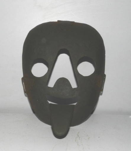 Old Mask Iron Torture Shame Humiliate Long Tongue