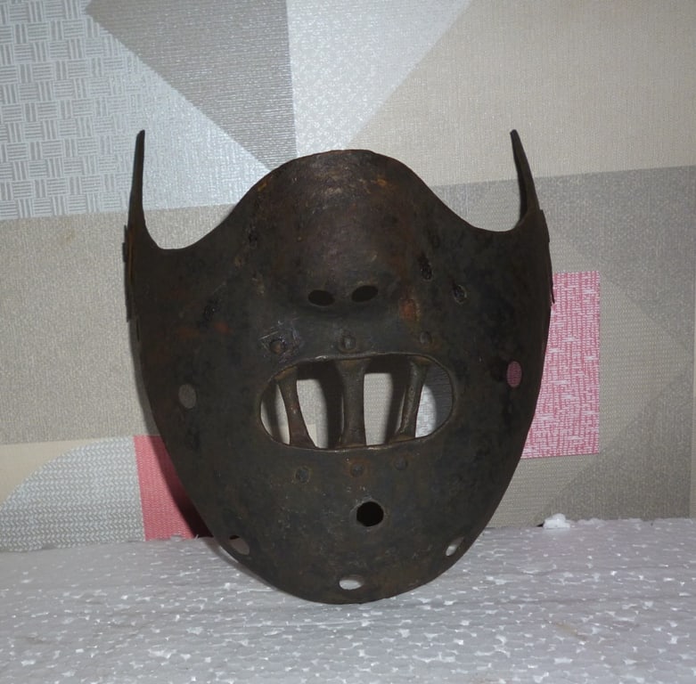 Buy Old Brank Scolds Bridle Prisoner Shame Mask Mouth Jail | The ...