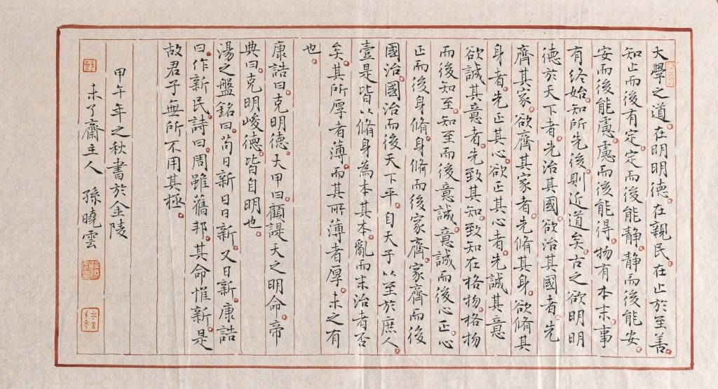 Sun Xiaoyun (1955-) Calligraphy Auction