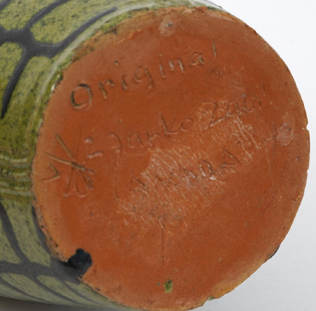 Jarko Zavi Green Ceramic Vase - Jul 18, 2019 | Abington Auction Gallery ...