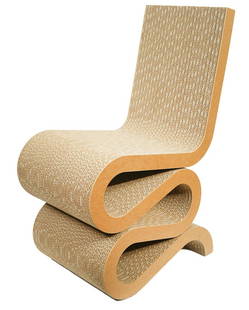 Frank Gehry Easy Edges Wiggle Chair
