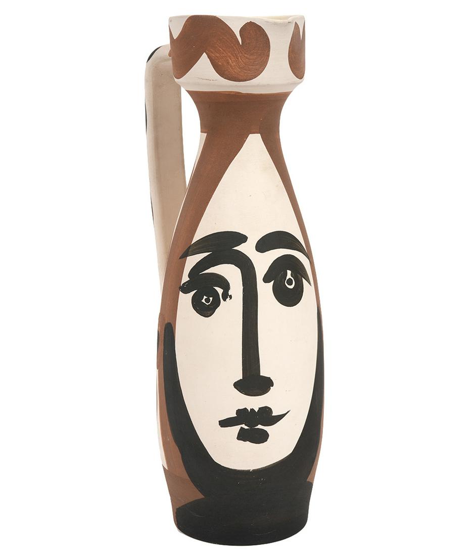 Pablo Picasso Madoura Pitcher Visage A.r. 288