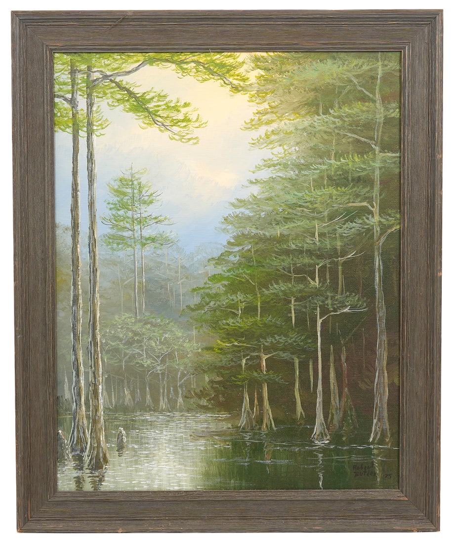 Robert Butler Highwaymen 1975 Oil Painting Auction