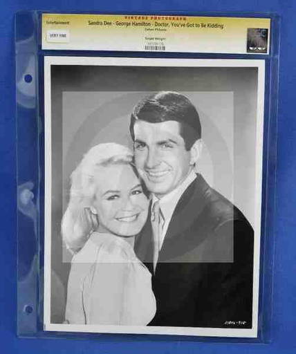 Cgc Photo Sandra Dee George Hamilton Doctor