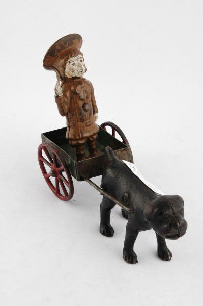 Kenton Cast Iron Toy Buster Brown Dog Cart - Dec 09, 2006 | Sunflower ...
