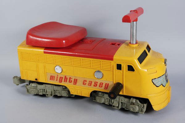 Remco Mighty Casey Ride On Train Set With Track