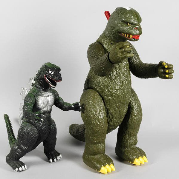 1382: 1977 TOHO Godzilla Shooting Fist + 1985 Imperial