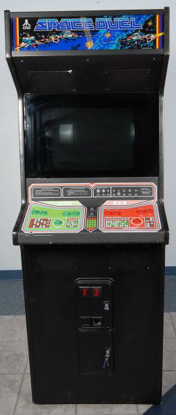 1981 Atari Space Duel Full Size Arcade Game