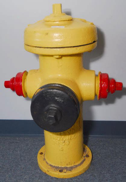 1618: Vintage Corey Rensselaer Cast Iron Fire Hydrant