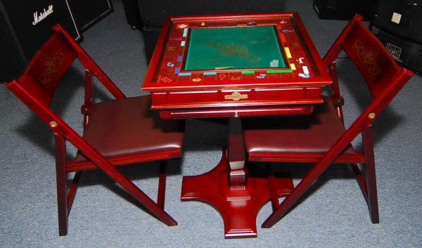 1658: Franklin Mint Monopoly Game Table and Chairs - Dec 09, 2006 ...