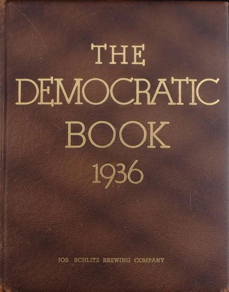 16: The Democratic Book 1936 with Roosevelt Signature