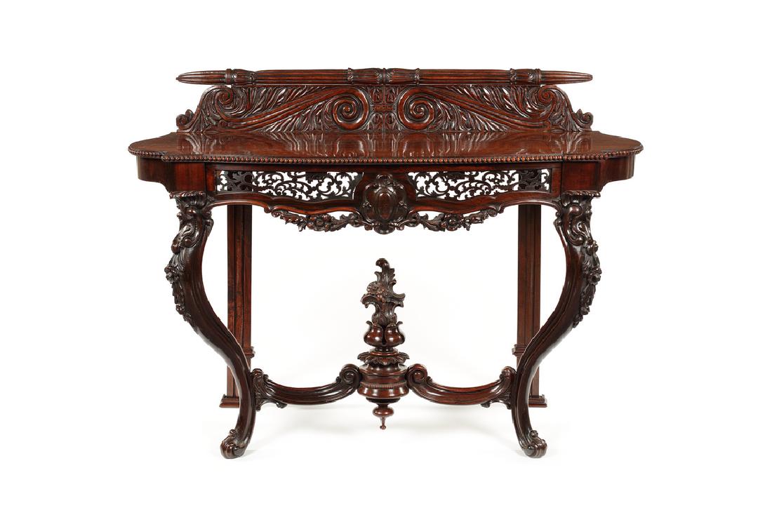 19thc. Anglo-Colonial rosewood console table