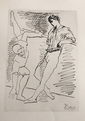 Pablo Picasso Grace And Movement. With 14 Etchings