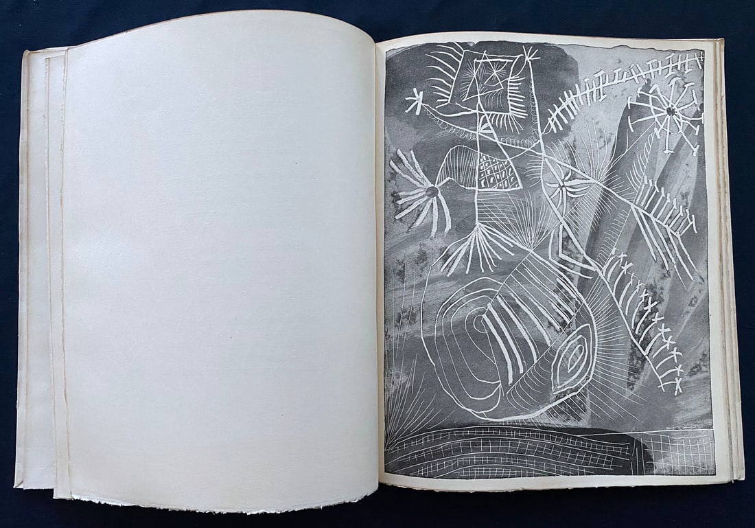 Picasso Hugnet La Chevre-feuille. With 6 Engravings By Picasso Auction