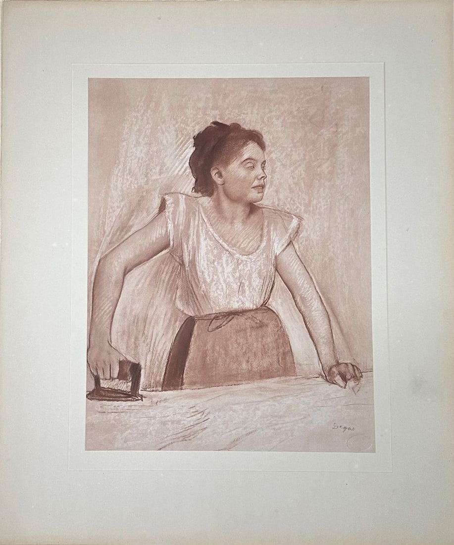 Edgar Degas: Vingt Dessin. With 20 Collotypes After Degas. Auction