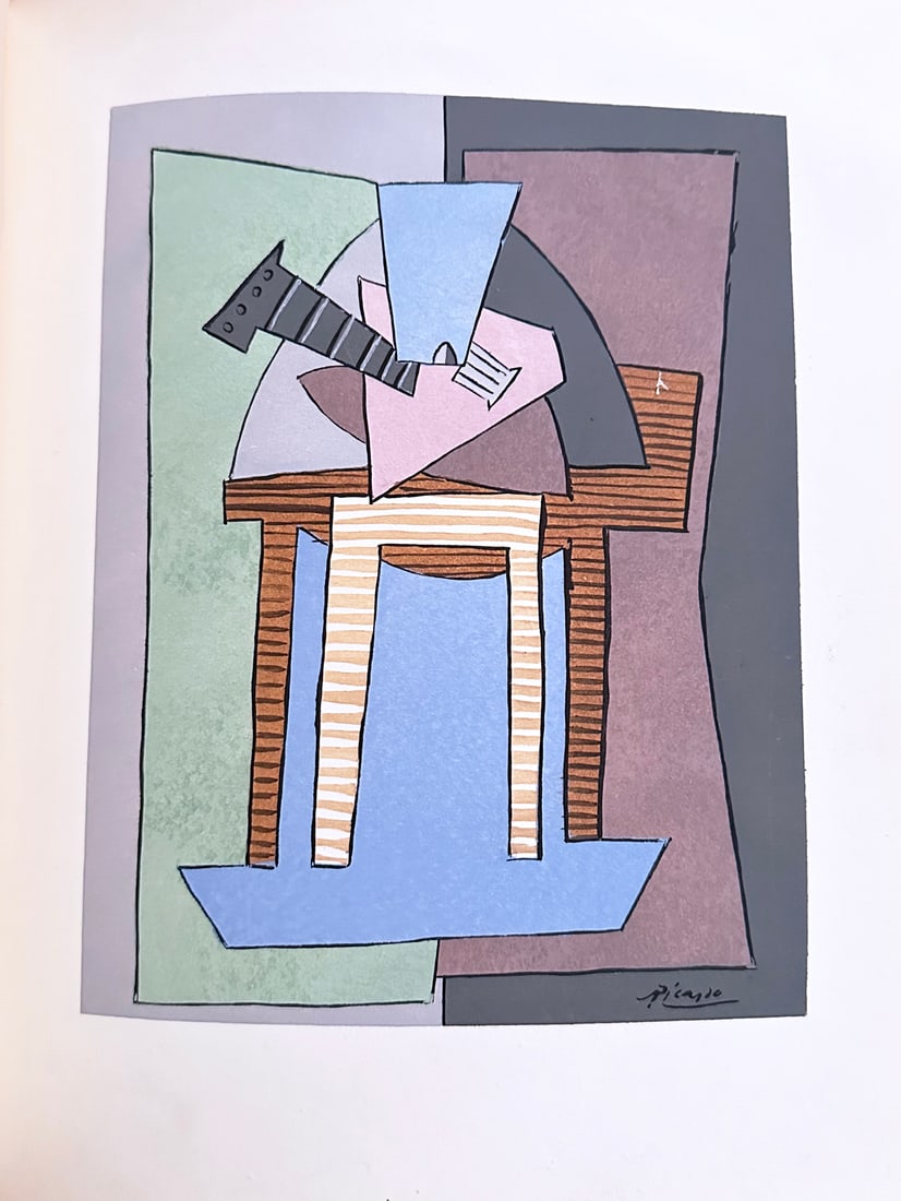 Zervos. Picasso. Oeuvres 1920-1926. With 2 Color Pochoirs. Auction