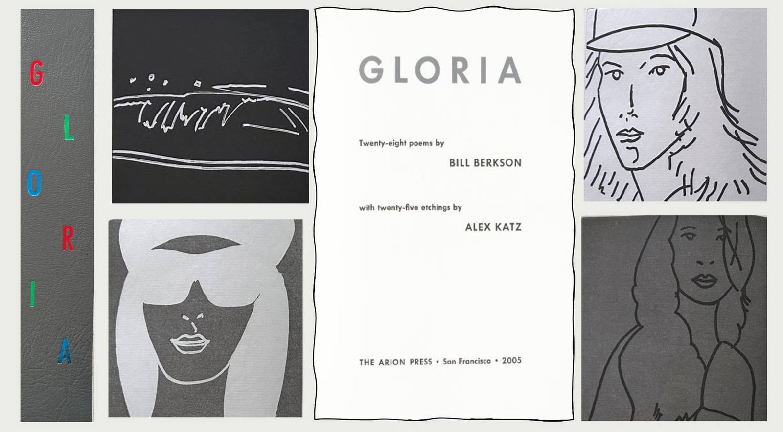 Gloria. 25 Etchings By Alex Katz, 28 Poems By Bill Berkson Auction