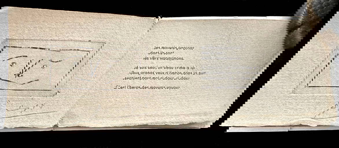 Nuit. 1966. With An Original Signed Picasso Engraving.