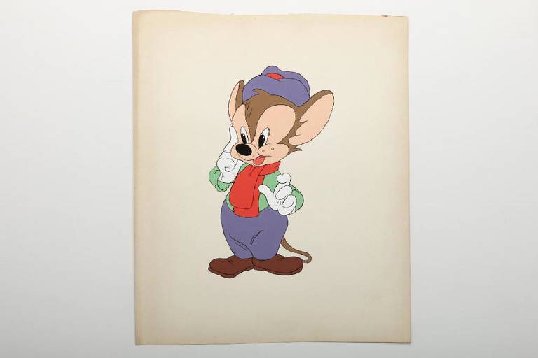 Animation Art Warner Bros. Sniffles The Mouse Gouache