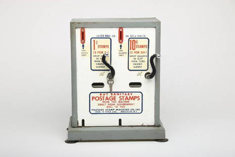 Vintage L. Steiner Postage Stamp Dispenser Vending Machine