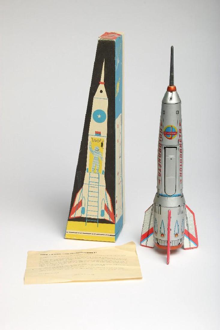 Vintage Holdraketa Hungarian Tin Moon Rocket Toy - Jan 06, 2018 ...