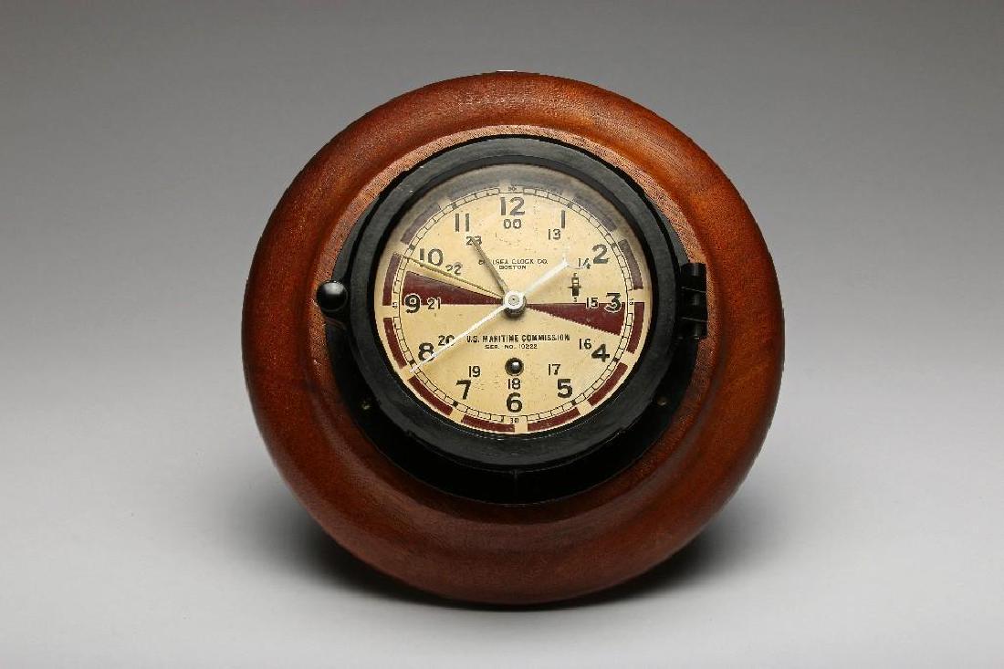 WWII era Chelsea Ships Clock Radio Room Maritime