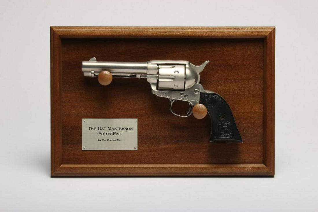 The Bat Masterson 45 Franklin Mint Replica Revolver