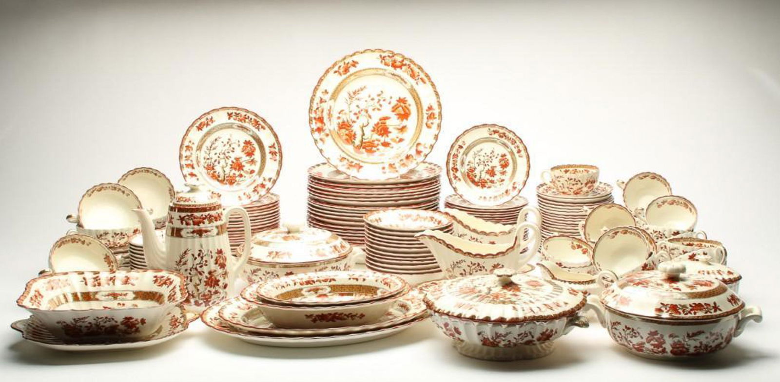 Set of 162 Copeland Spode India Tree China - Sep 29, 2019 | Hughes Estate Sales, Inc. in CA